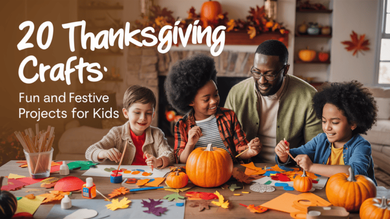 21 Thanksgiving Crafts: Fun and Festive Projects for Kids for 2024