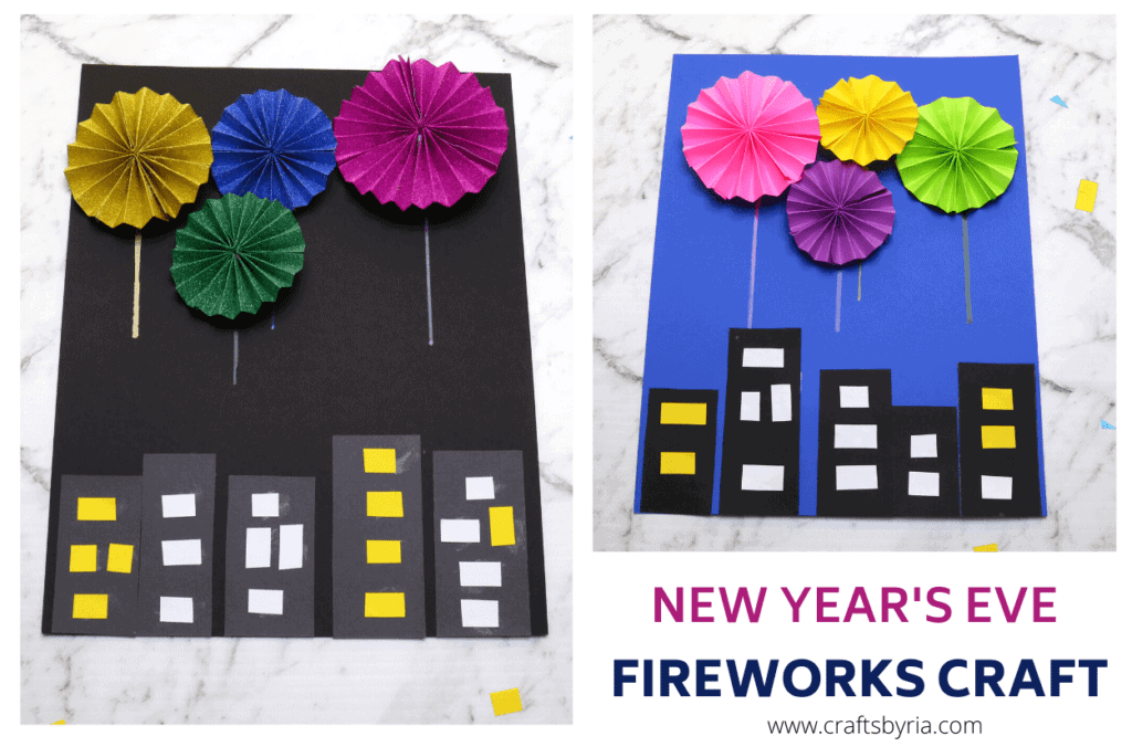 23 Easy And Fun Celebratory New Years Crafts For Kids