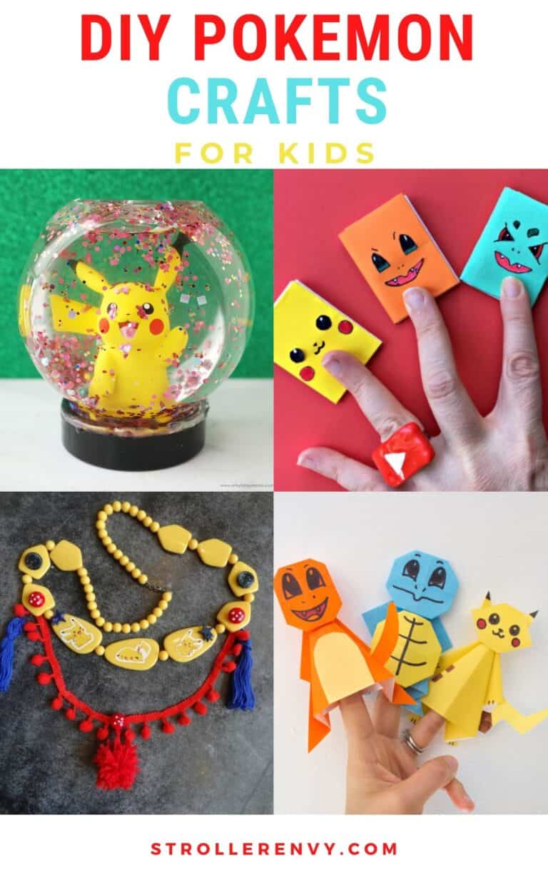 23 DIY Pokemon Crafts for Kids: Perfect for Party Favors!