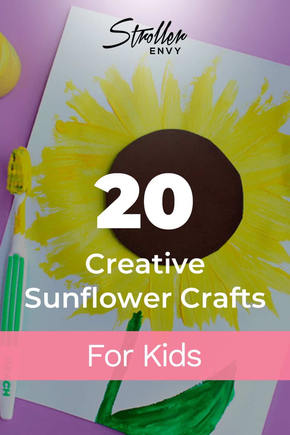 20 Creative Sunflower Crafts for Kids That Are Easy & Fun!