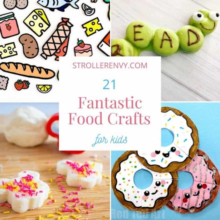 21 Awesome Food Crafts for Kids To Keep Them Entertained