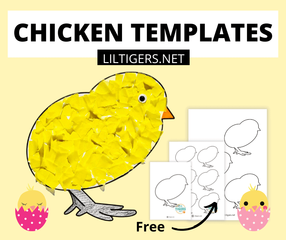 20 Super Cute Chicken Crafts for Kids That They'll Love