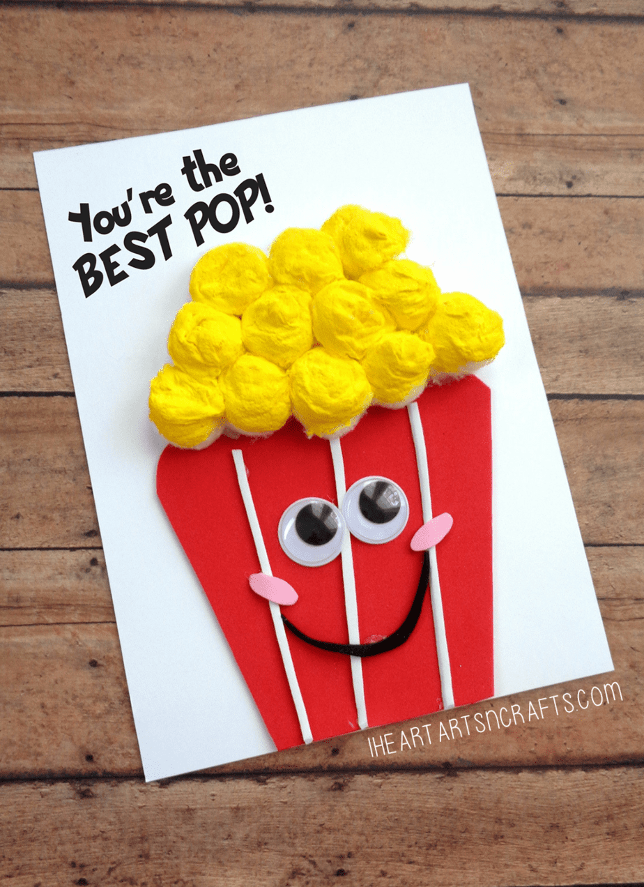 10 Easy Popcorn Crafts for Kids That Are Too Cute!
