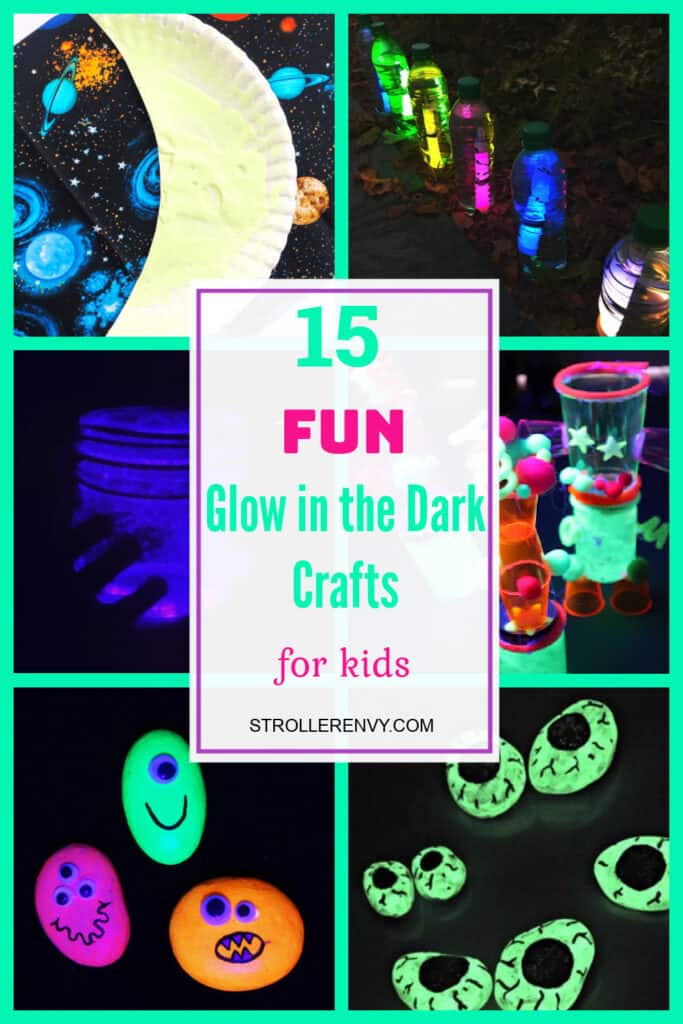 15 Fun Glow in the Dark Crafts for Kids That They'll Love