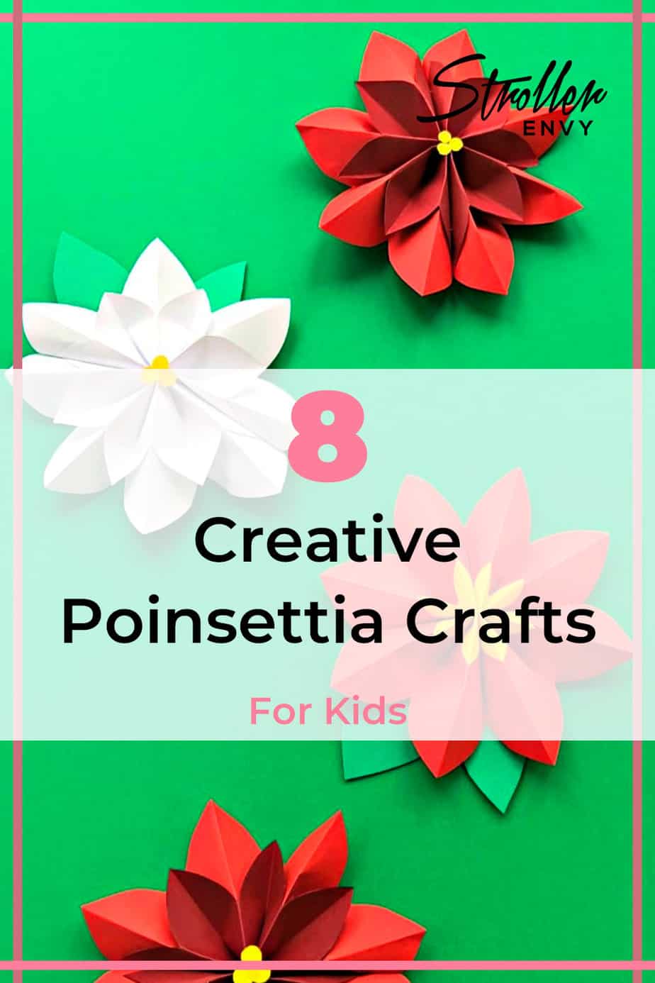 8 Creative Poinsettia Crafts for Kids That Are Easy and Fun