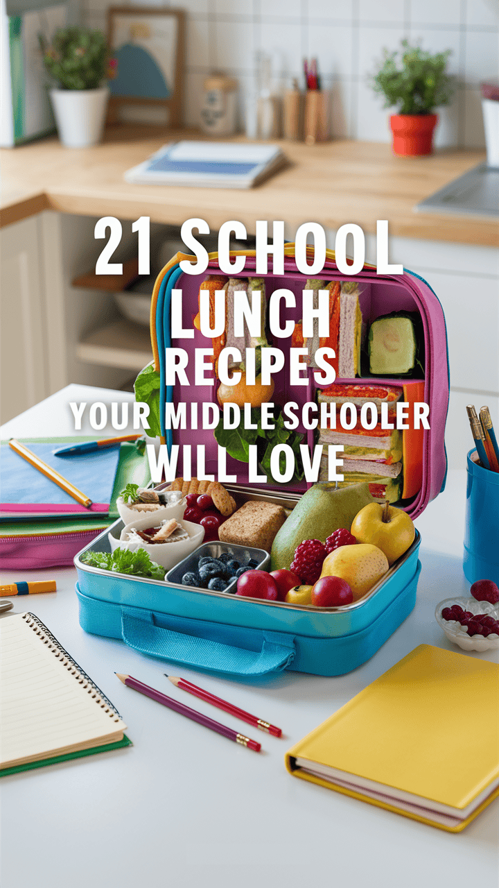 21 School Lunch Recipes Your Middle Schooler Will Love