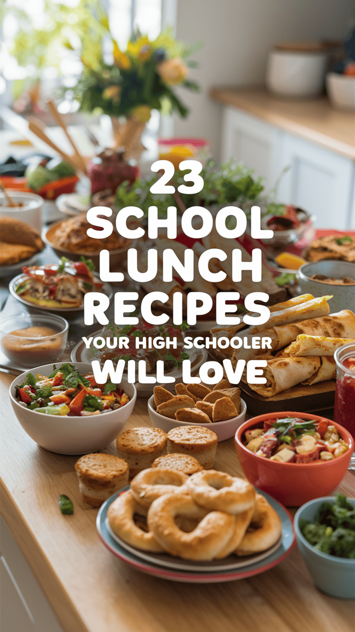 23 Quick and Affordable School Lunch Ideas Your High Schooler Will Actually Eat