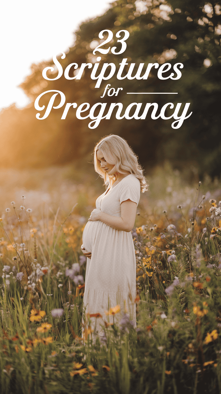 23 Bible Verses Every Pregnant Mom Needs to Read for Comfort and Strength