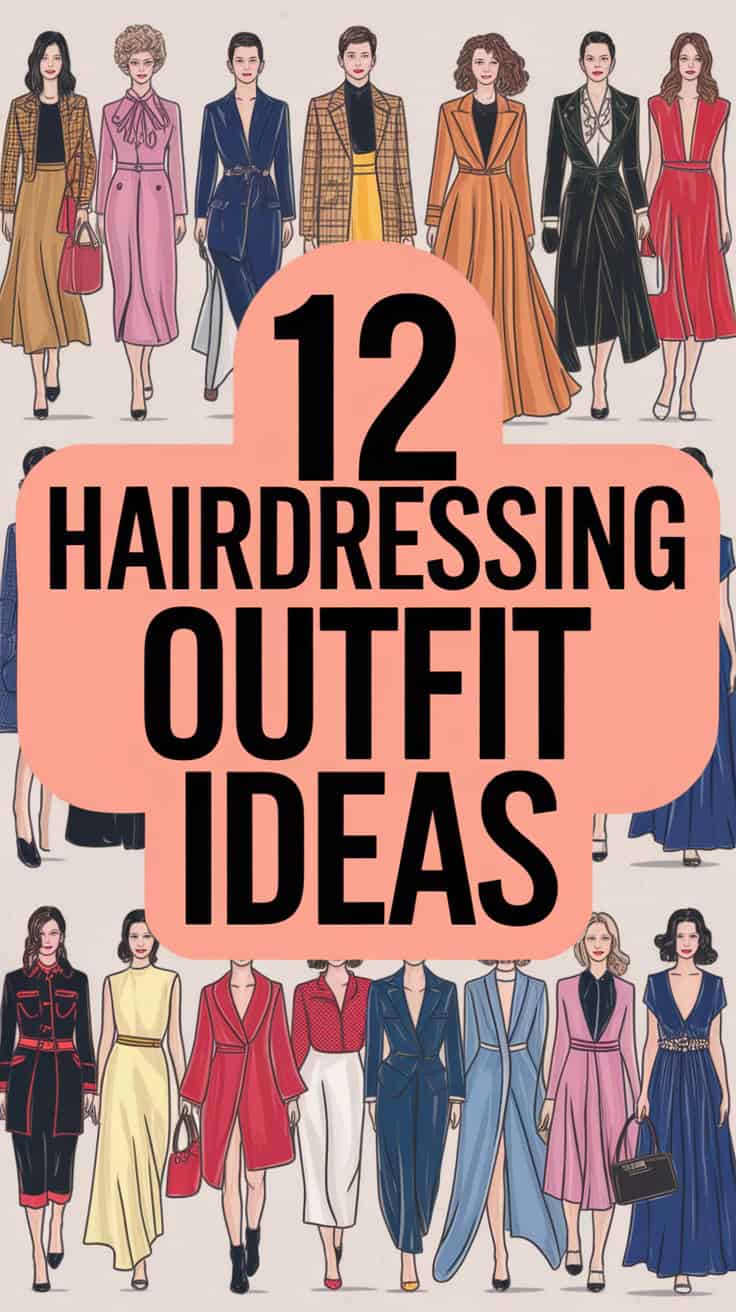 12 Hairdressing Outfit Ideas for Professional Style: Look Chic and ...