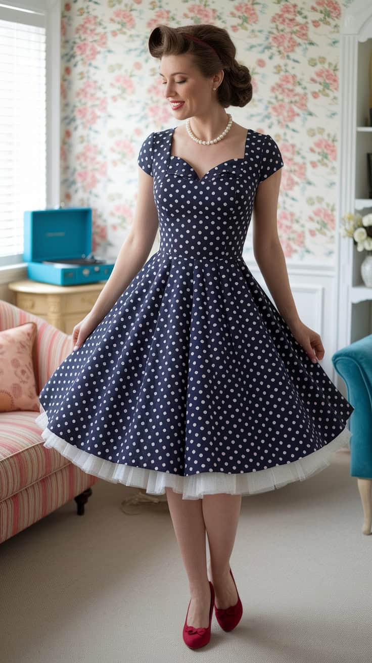 19 Fabulous 50s Outfit Ideas for Women Who Love Retro Flair: Embrace ...