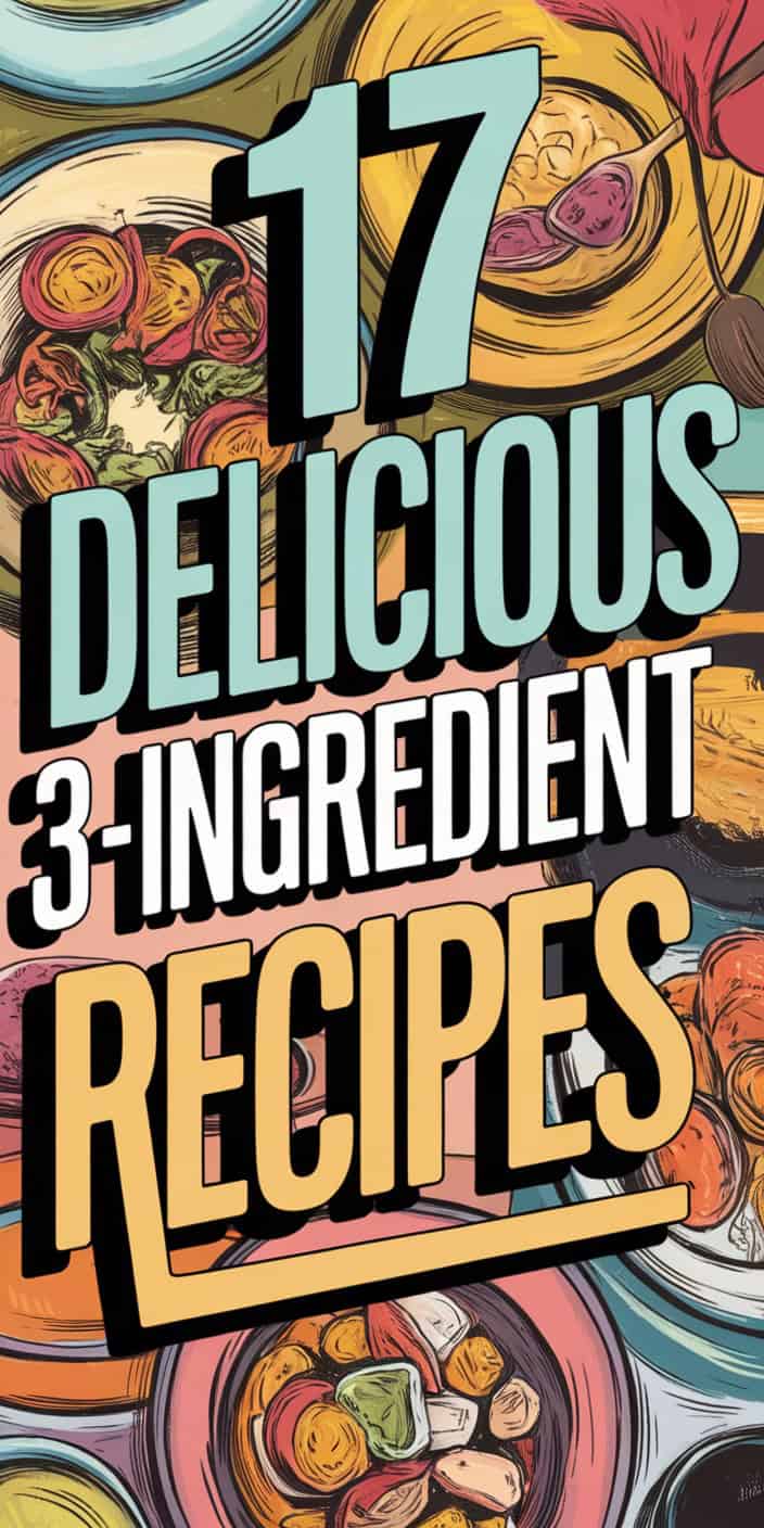 17 Easy 3 Ingredient Recipes Anyone Can Master for Quick and Delicious ...