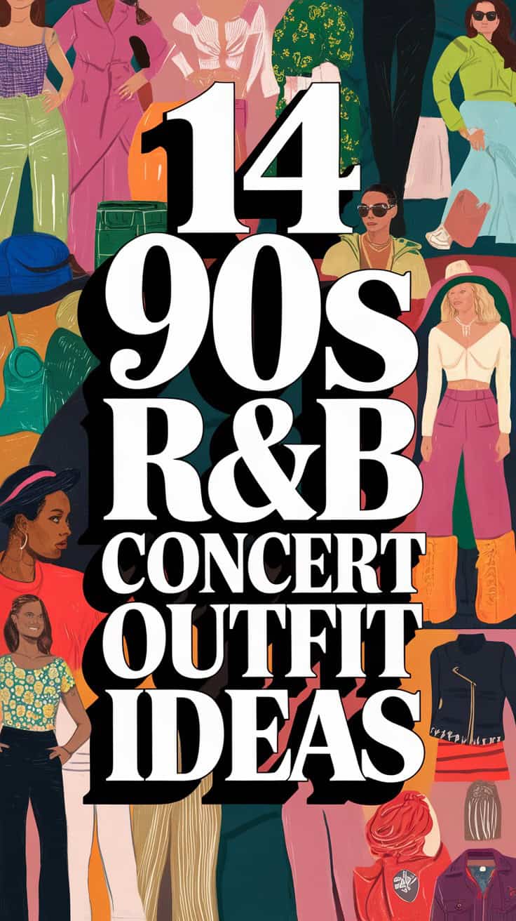 14 90s R&B Concert Outfit Ideas for Nostalgic Vibes That Will Take You ...