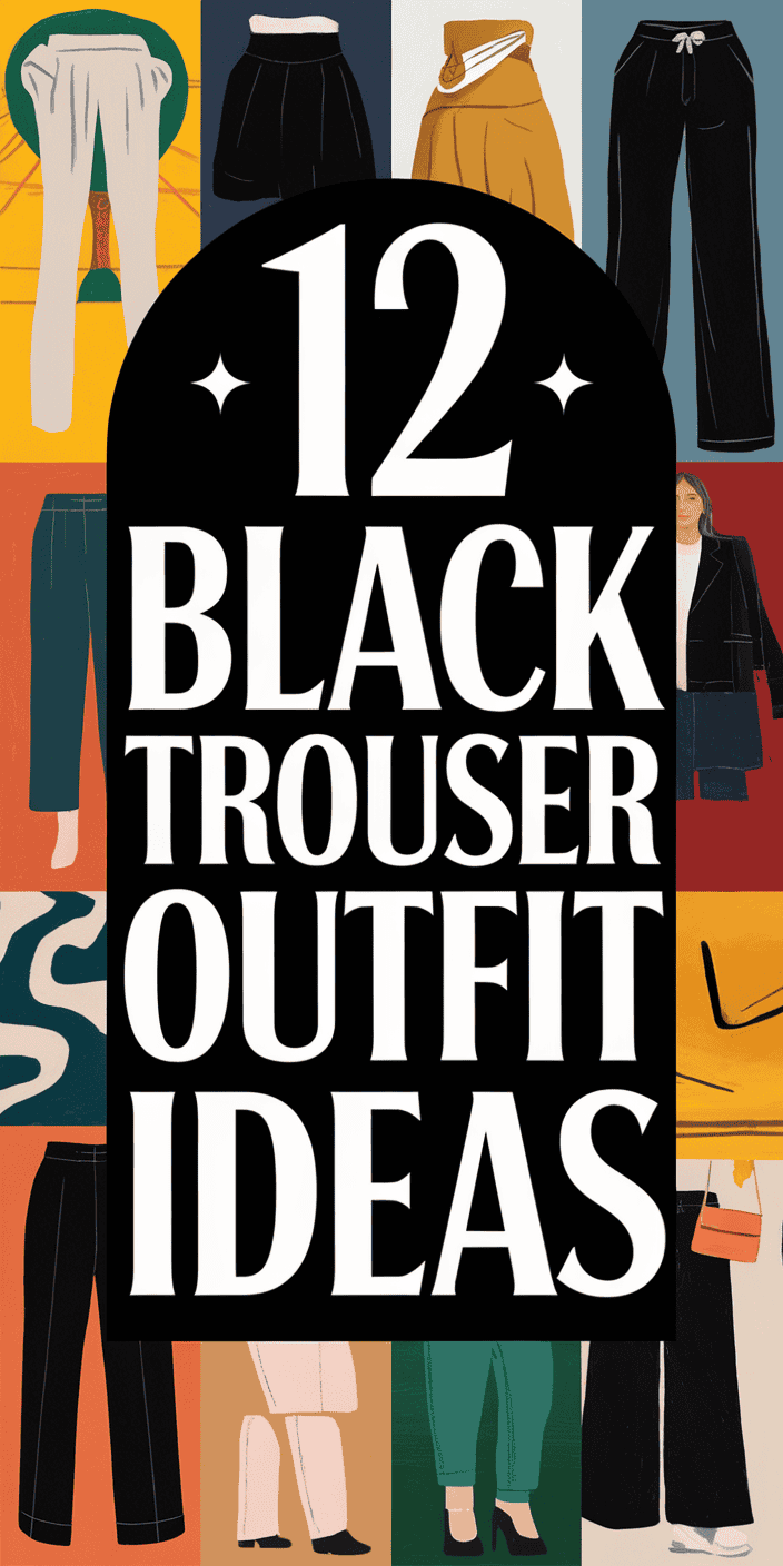 12 Black Trouser Outfit Ideas for Sleek and Sophisticated Style That ...