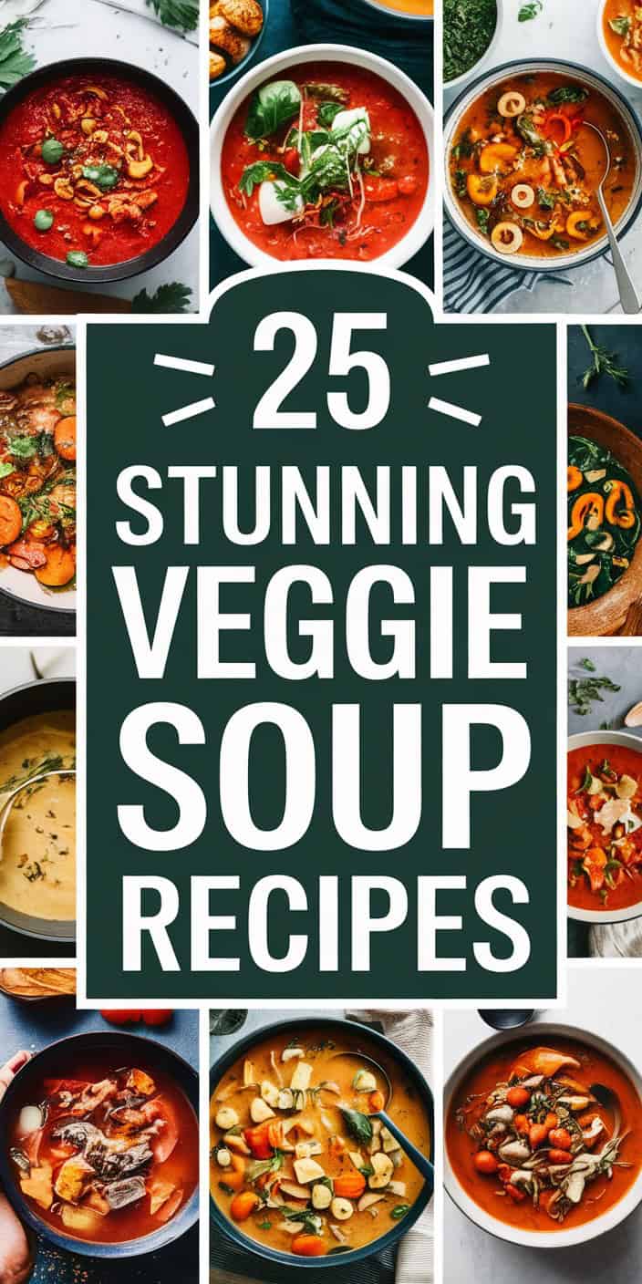 25 Veggie Soup Recipes That Make Getting Your Greens Easy: Slurp Your ...