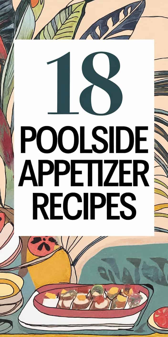18 Poolside Appetizers That Refresh And Make Summer Parties Absolutely ...