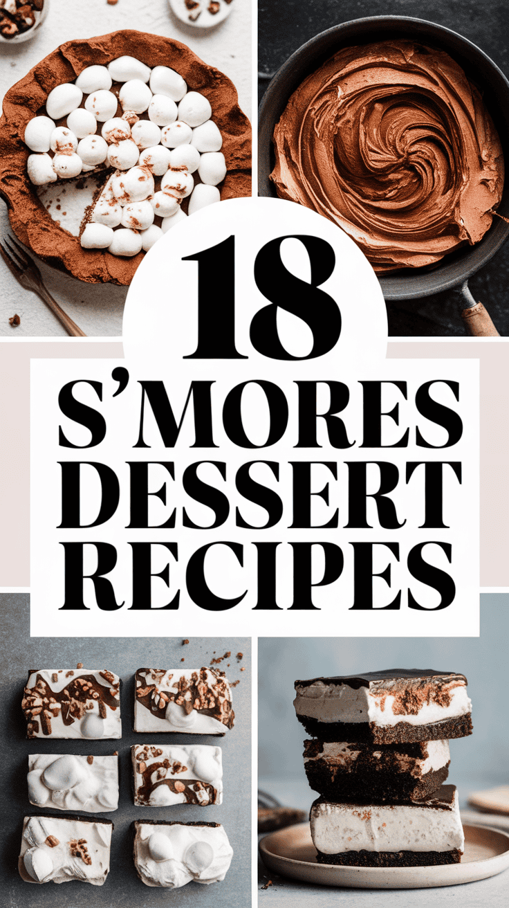 18 S'mores Dessert Recipes Beyond the Campfire: Gooey Goodness for Any ...