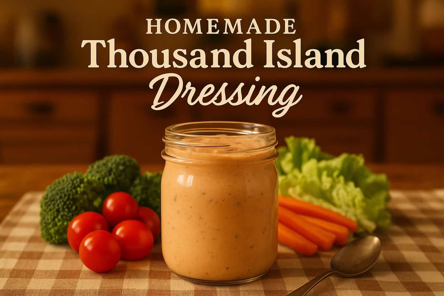 Love & Best Dishes: Homemade Thousand Island Dressing Recipe